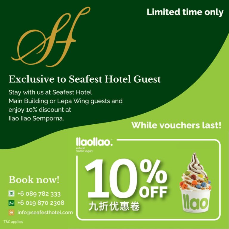 Comfortable Stay in Semporna Town | Seafest Hotel